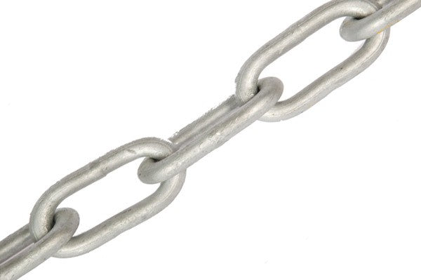Galvanised Long Link Chain – Westward Rope and Wire