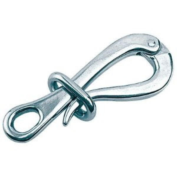 Pelican Hook With Eye - Stainless Steel – Westward Rope and Wire