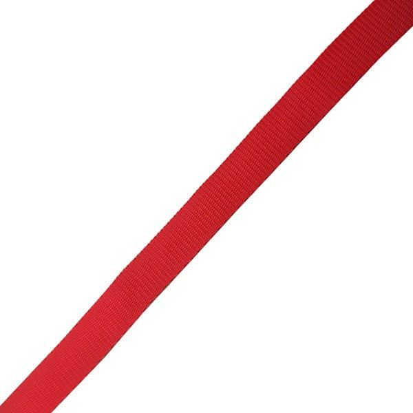 25mm Polyester Webbing - Red – Westward Rope and Wire