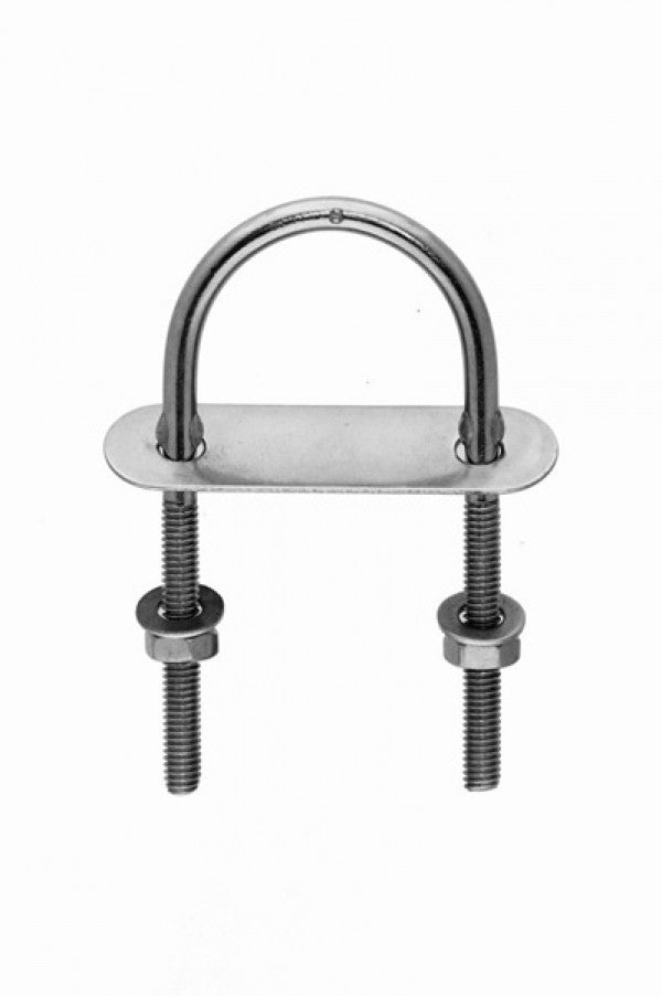 U Bolt with Plate - Stainless Steel – Westward Rope and Wire